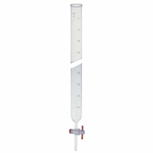 KIMBLE Funnel Fill Dispensing Buret, 1,000 mL Capacity, 10 mL ...