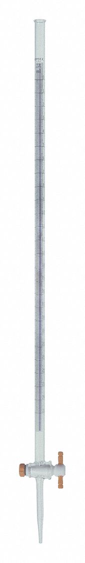 Borosilicate Glass, 25 mL Capacity - Metric, Schellbach Buret - 26CX40 ...