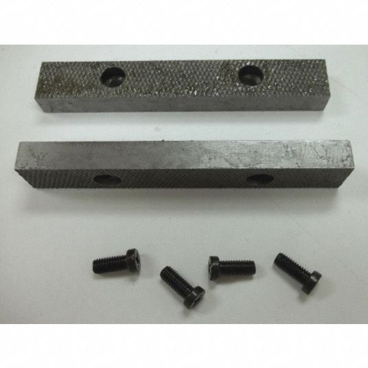 WILTON, For 2Z346, For 1750/645/745, Inserts, 5 In. Jaw PAIR - 26FG35 ...