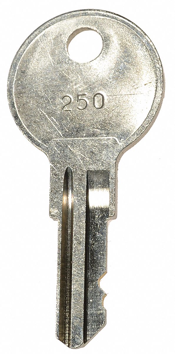 TOUGH GUY Key, Fits Brand NO BRAND NAME ASSIGNED, For Use With Grainger ...