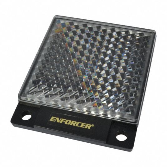 Fits APPROVED VENDOR Brand, Square Reflector - 26FK65|SEC-100-G - Grainger