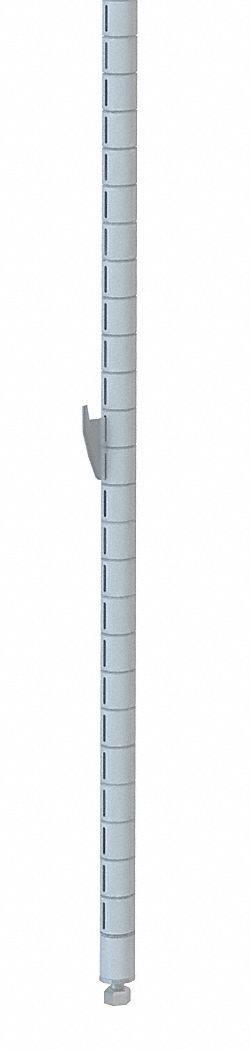 METRO, 34 1/2 in x 1 in, Steel, Wire Shelving Post - 26G798|33PQW-4 ...