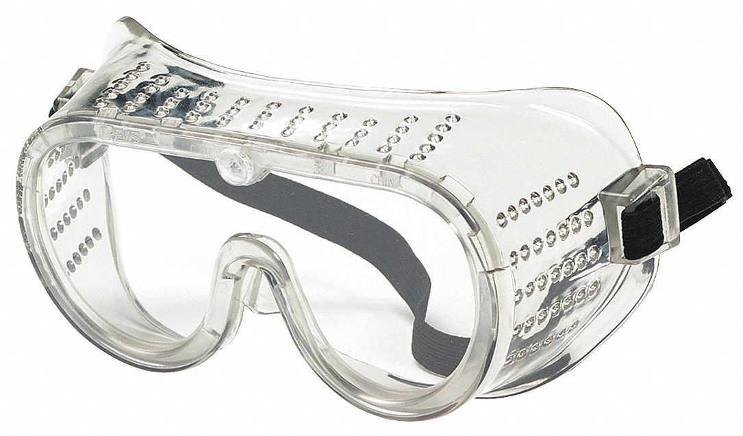 MCR SAFETY, Clear Lens Color, Uncoated, Safety Goggles - 26G892|2120 ...
