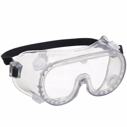 MCR SAFETY, Clear Lens Color, Uncoated, Safety Goggles - 26G932|2230RB ...