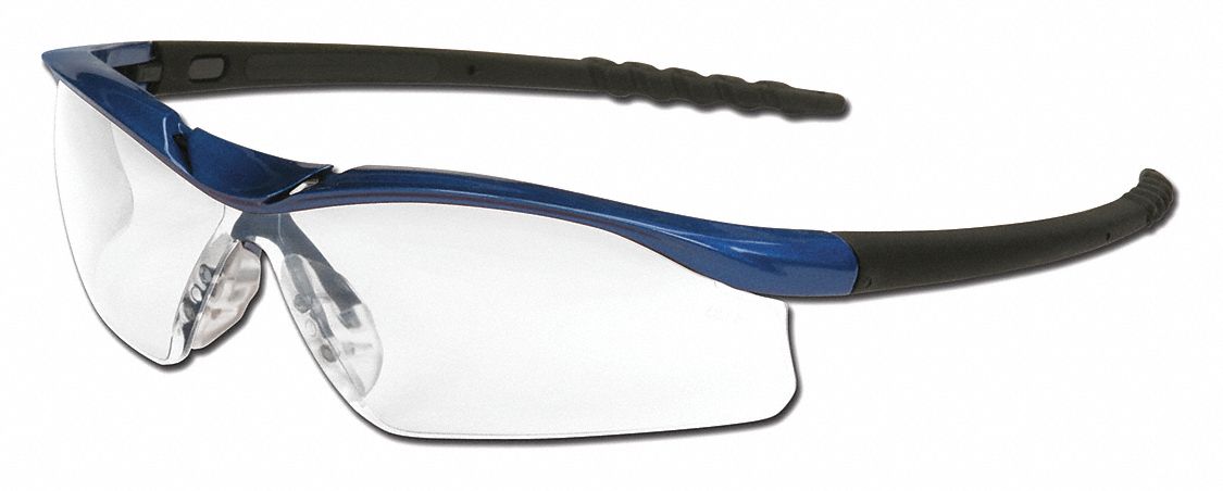 MCR SAFETY, Clear Lens, Half-Frame, Safety Glasses - 26H165|DL310AF ...