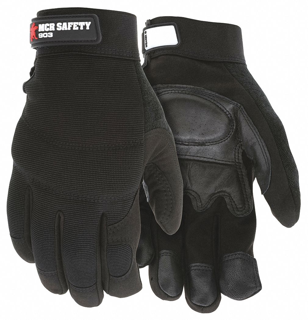MCR SAFETY, XL ( 10 ), Mechanics Glove, Mechanics Gloves - 26H693|903XL ...