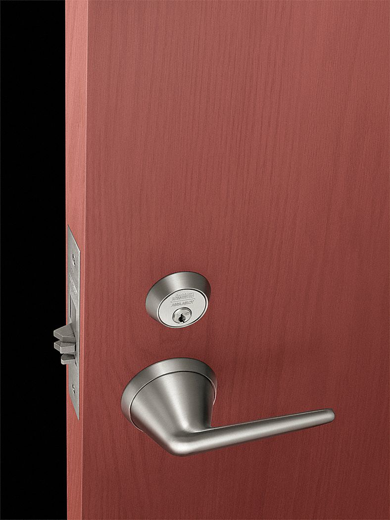 CORBIN, Office Lever Locksets, Stainless Steel, Door Lockset - 26JF72 ...