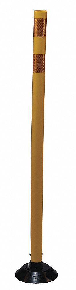 Meets MUTCD Requirements, Permanent, Delineator Post - 26K989|04-48-YYG ...