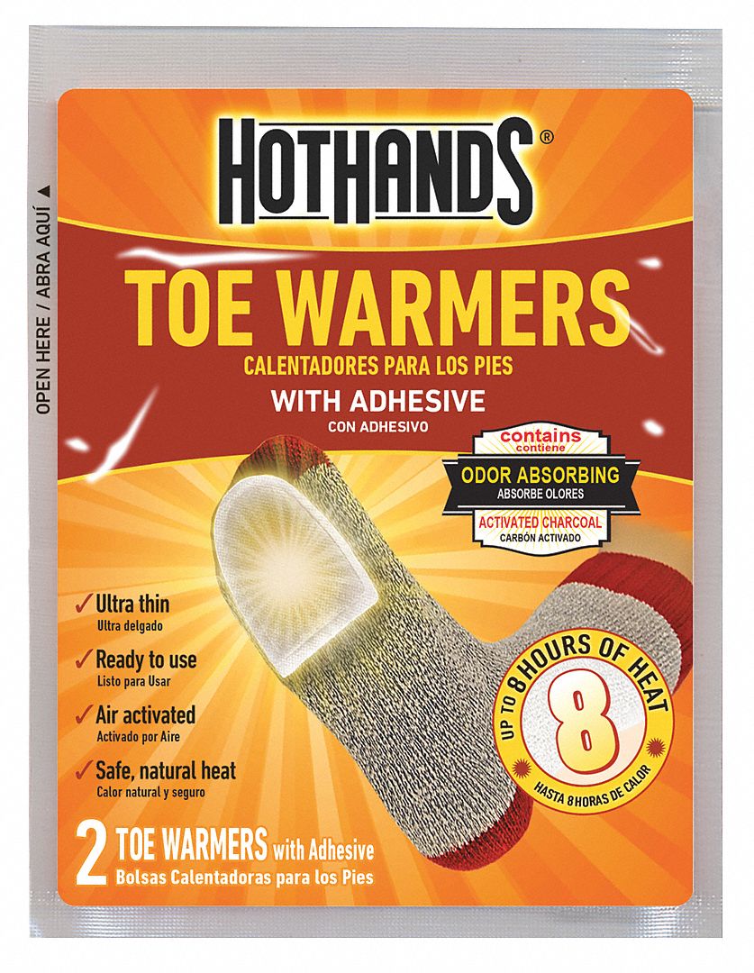 HOTHANDS, Toe Warmer, Air-Activated, Toe Warmer - 26KF09|TT240 - Grainger
