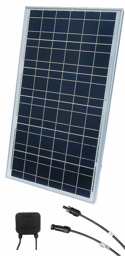 SOLARTECH POWER, 65 W Max Power Point, 36 Cells, Solar Panel - 26KG89 ...