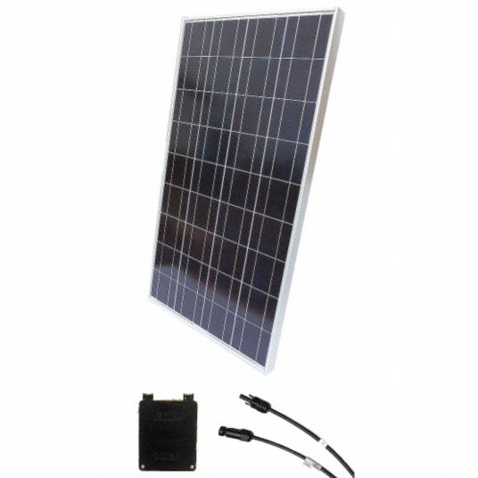 SOLARTECH POWER, 110 W Max Power Point, 36 Cells, Solar Panel - 26KG97 ...