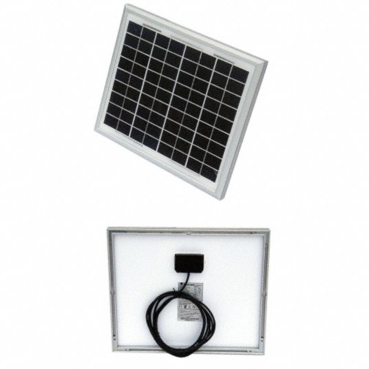 SOLARTECH POWER, 10 W Max Power Point, 36 Cells, Solar Panel - 26KH38 ...