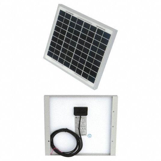 SOLARTECH POWER, 10 W Max Power Point, 36 Cells, Solar Panel - 26KH39 ...