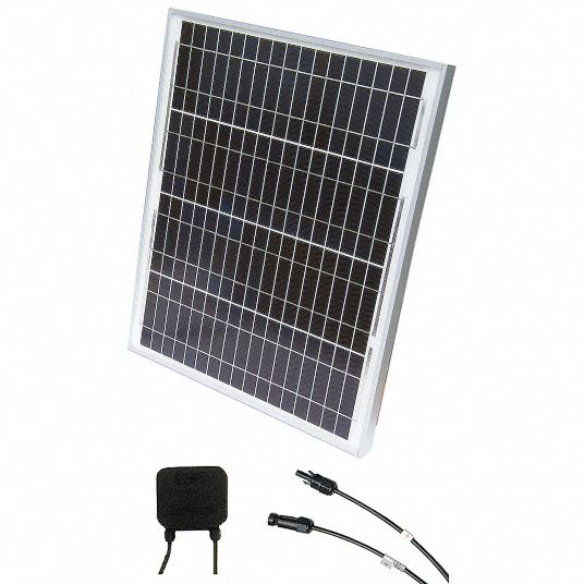 SOLARTECH POWER, 40 W Max Power Point, 36 Cells, Solar Panel - 26KH46 ...
