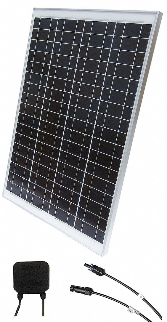 SOLARTECH POWER, 80 W Max Power Point, 72 Cells, Solar Panel - 26KH56 ...