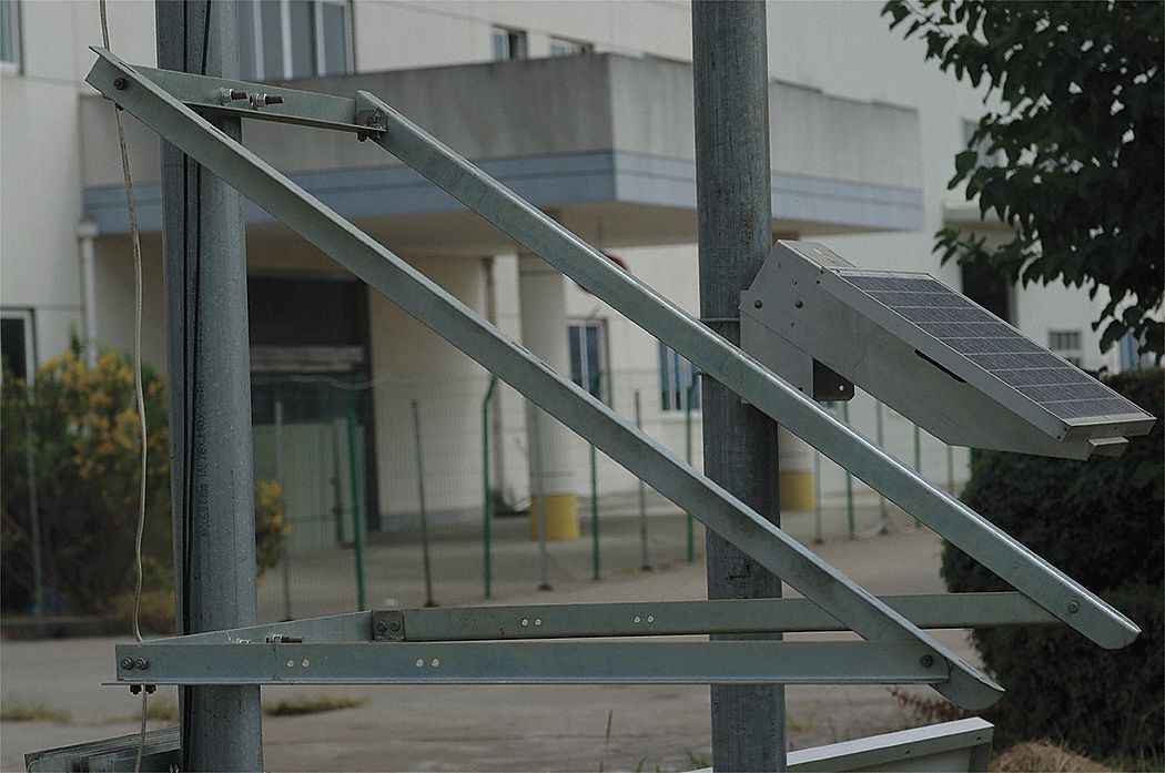 SOLARTECH POWER, Aluminum, 60 in Overall Ht, Solar Panel Mount - 26KH72 ...