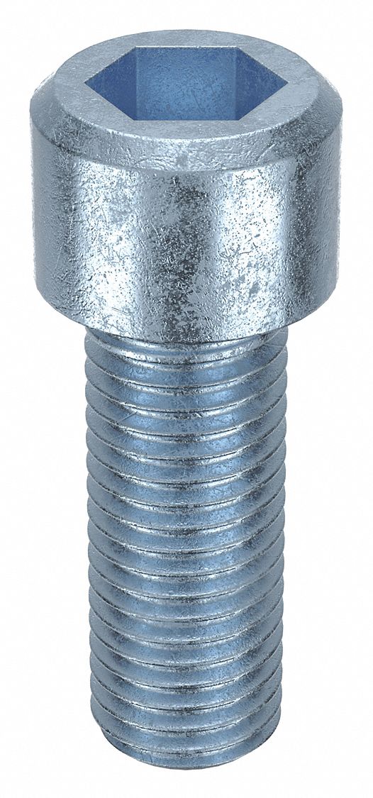 3/4"-10 Thread Size, 2 in Lg, Socket Head Cap Screw - 26KV90|U07001.075 ...