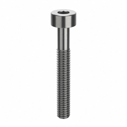 #6-40 Thread Size, 1 in Lg, Socket Head Cap Screw - 26KY30|U51041.013. ...
