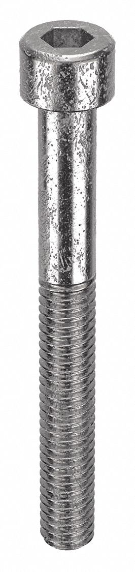 #6-40 Thread Size, 1 1/4 in Lg, Socket Head Cap Screw - 26KY31|U51041 ...