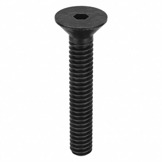 #2-56 Thread Size, 1/2 in Lg, Socket Flat Head Screw - 26KY50|U07410 ...