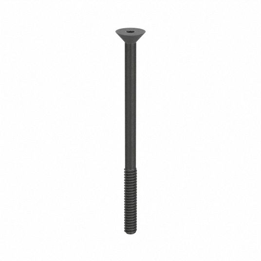 #6-32 Thread Size, 2 1/4 in Lg, Socket Flat Head Screw - 26KY95|U07410 ...