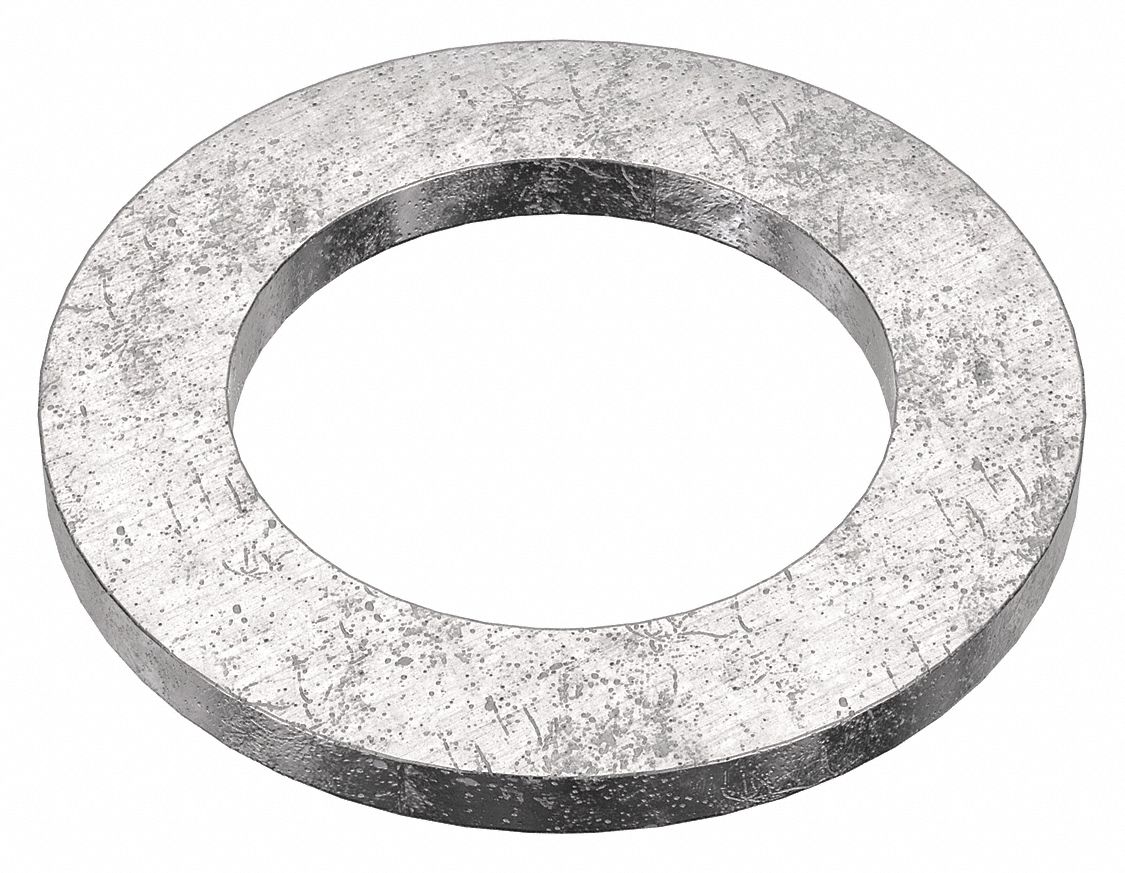 18-8, Stainless Steel, Narrow Rim Type B Washer - 26L079|WASB78N8 ...