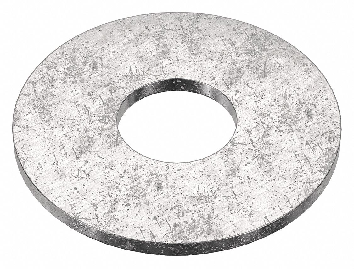 18-8, Stainless Steel, Wide Rim Type B Washer - 26L087|WASB81W8 - Grainger