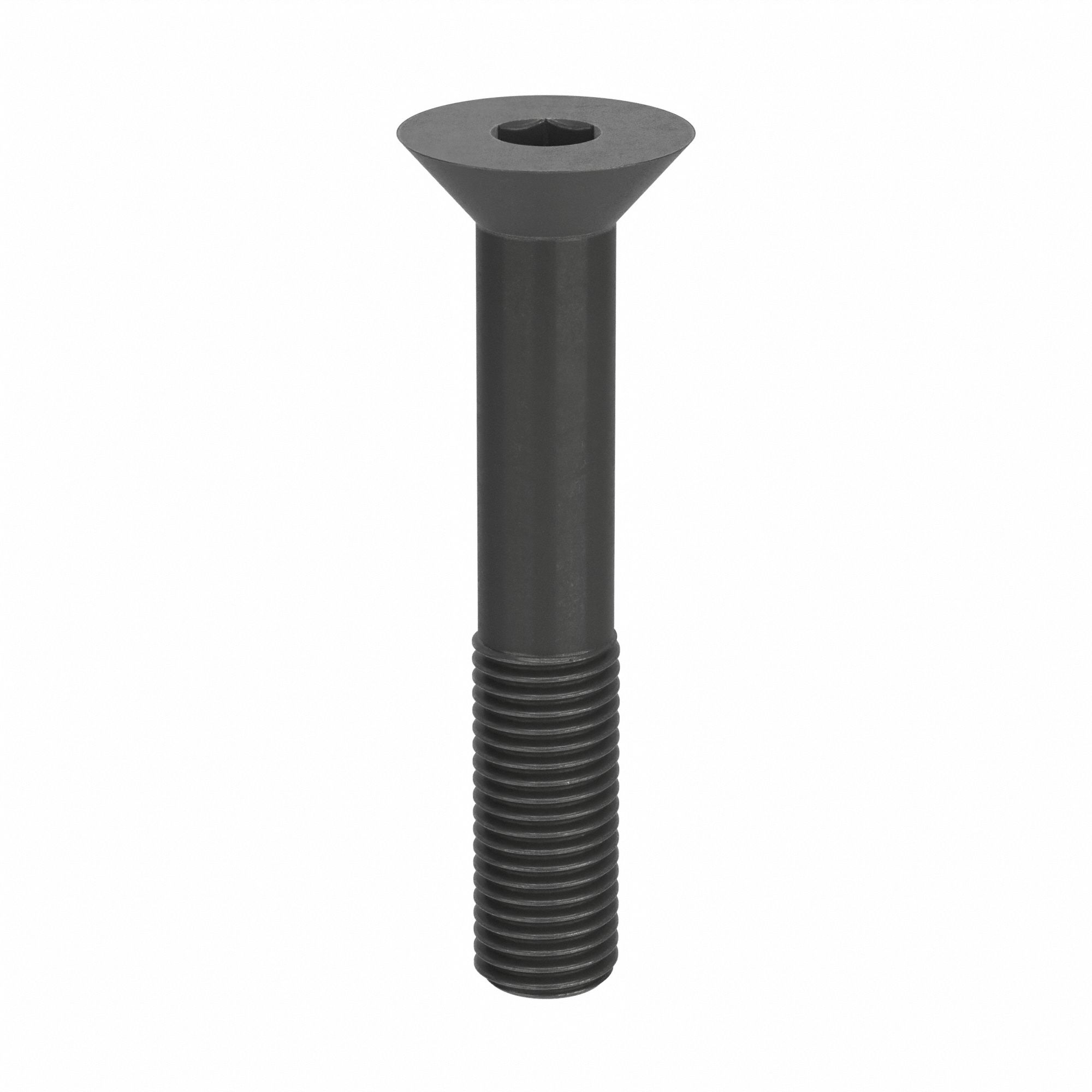 1"-8 Thread Size, 6 in Lg, Socket Flat Head Screw - 26LA69|U07410.100. ...
