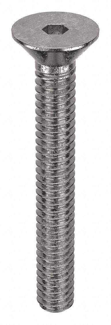 #2-56 Thread Size, 5/8 in Lg, Socket Flat Head Screw - 26LA80|U51060 ...
