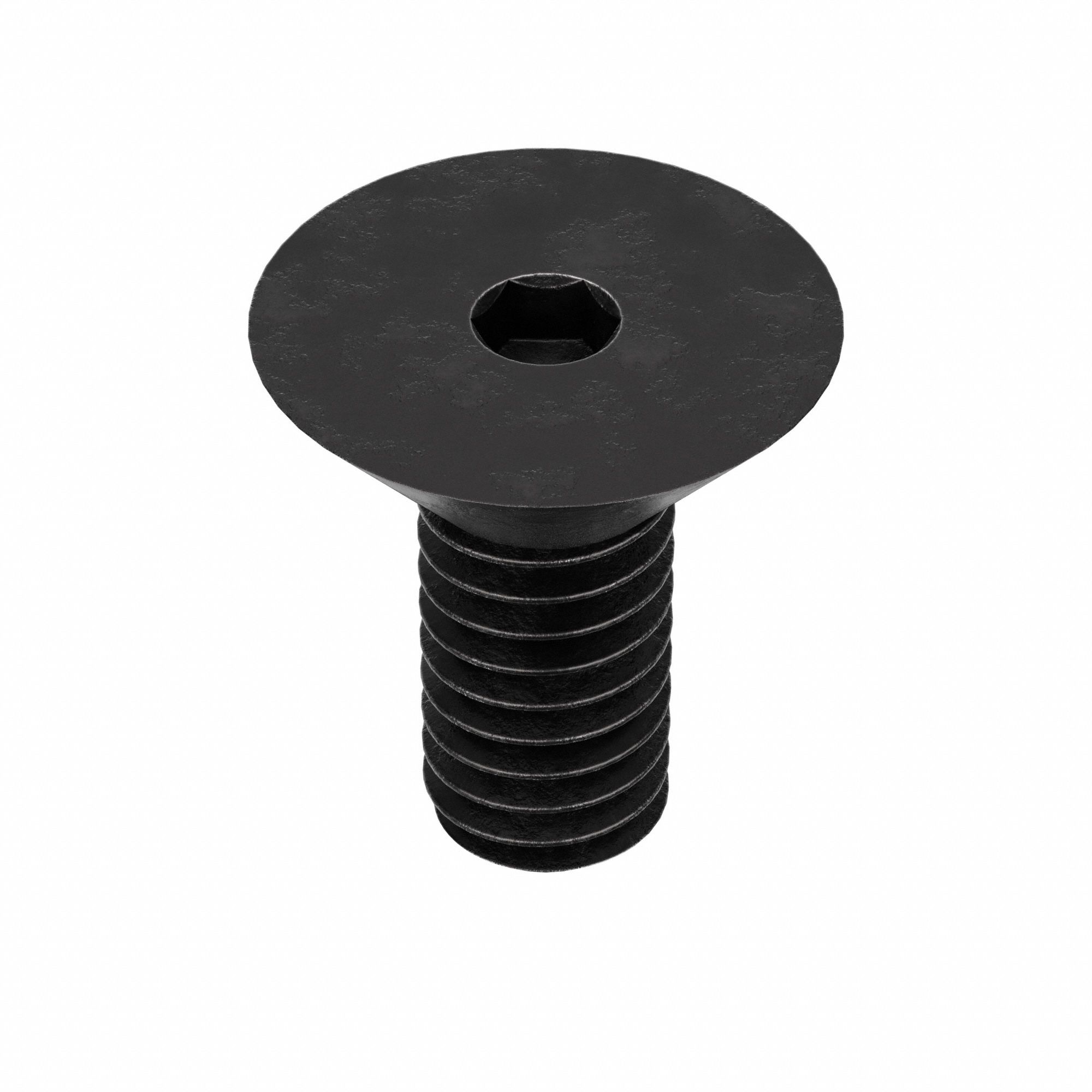 #6-40 Thread Size, 1/4 in Lg, Socket Flat Head Screw - 26LD23|U07566 ...