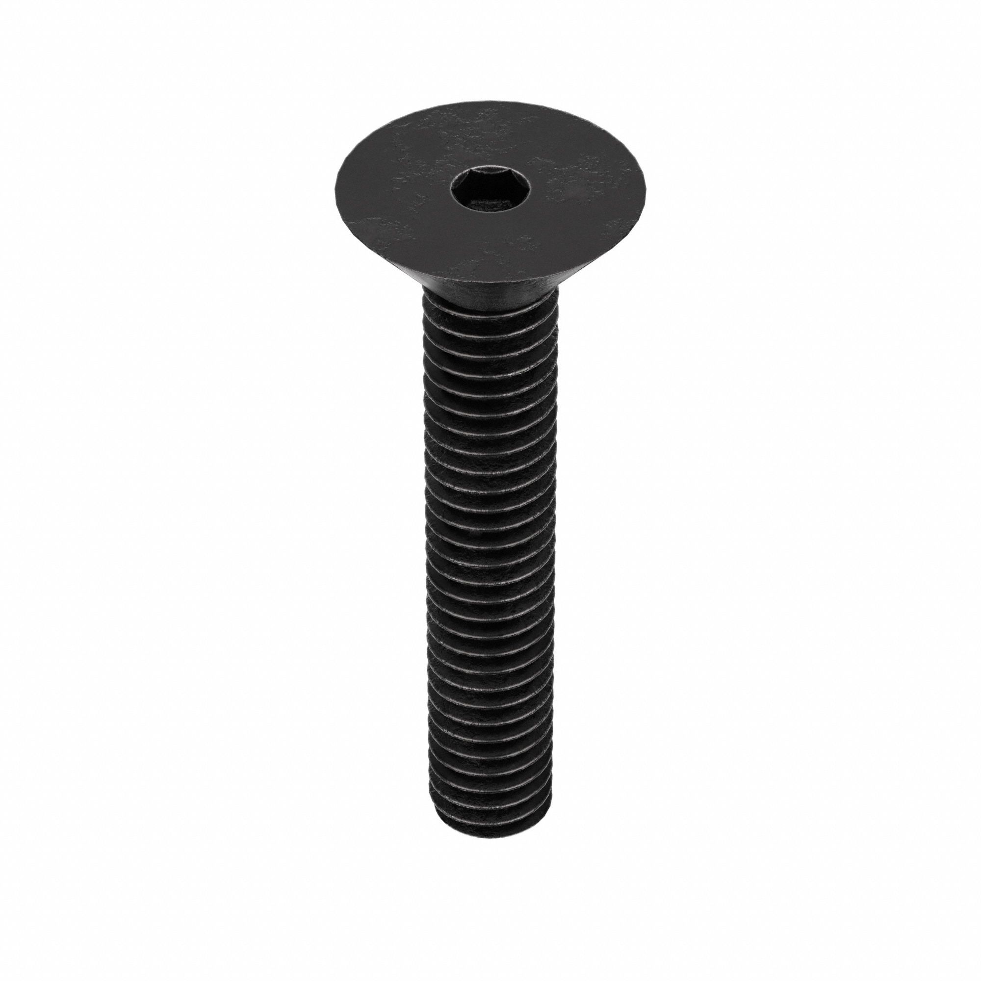 #6-40 Thread Size, 3/4 in Lg, Socket Flat Head Screw - 26LD27|U07566 ...