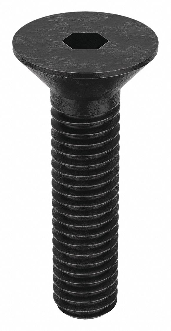 #8-36 Thread Size, 5/8 in Lg, Socket Flat Head Screw - 26LD31|U07566 ...