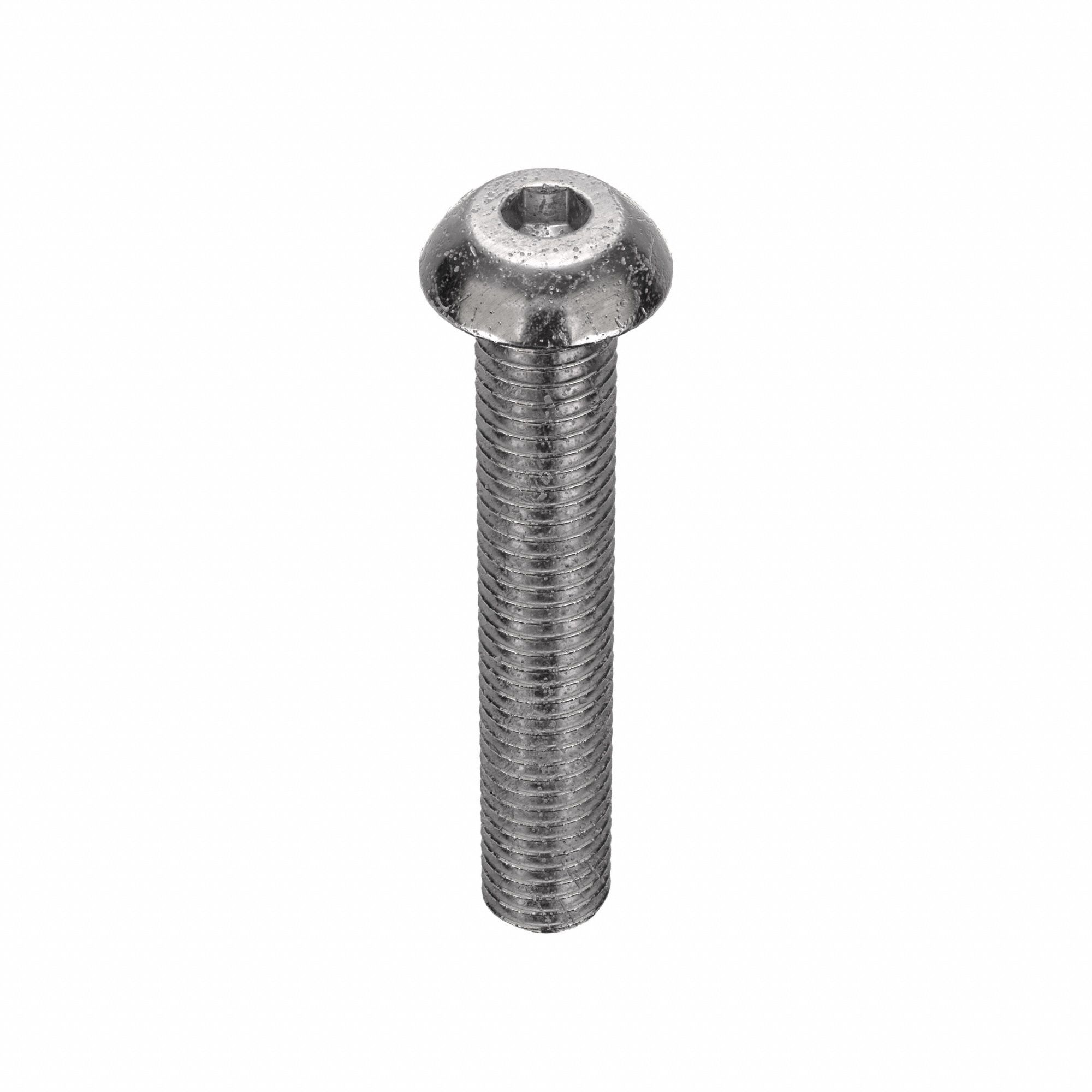 APPROVED VENDOR SOCKET HEAD CAP SCREW, ½"-13 THREAD, 3 IN L, BUTTON ...