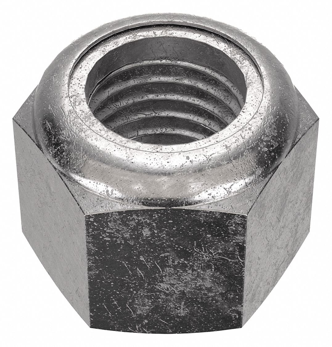 APPROVED VENDOR Tuerca Hexagonal, 3/4"-10, 316, Acero Inoxidable, Dirección de la Rosca del ...