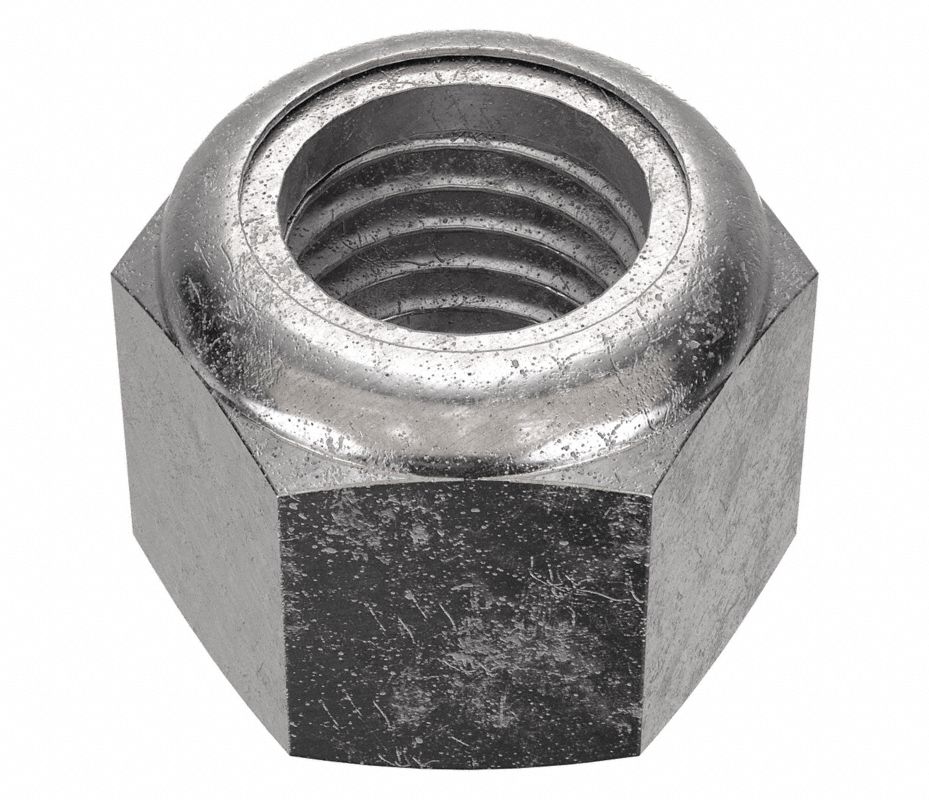 APPROVED VENDOR Tuerca Hexagonal, 3/4"-10, 316, Acero Inoxidable, Dirección de la Rosca del ...