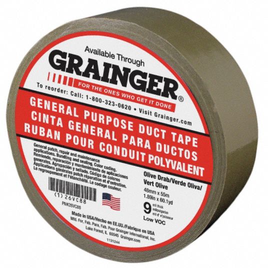 Duct Tape Grade Industrial, Duct Tape Type Duct Tape, Duct Tape Width ...