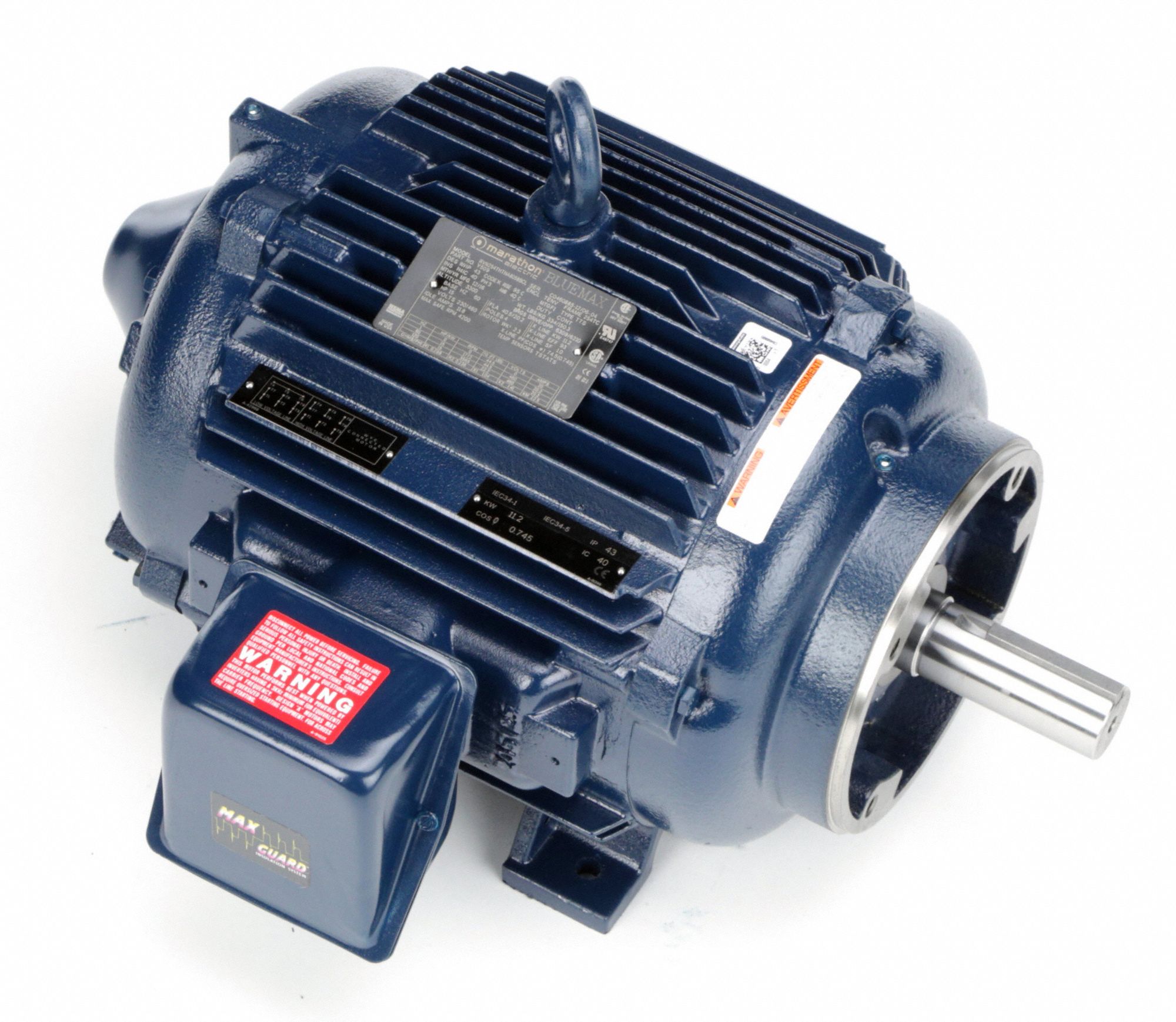 MARATHON MOTORS Vector Motor: Totally Enclosed Nonventilated, Rigid ...