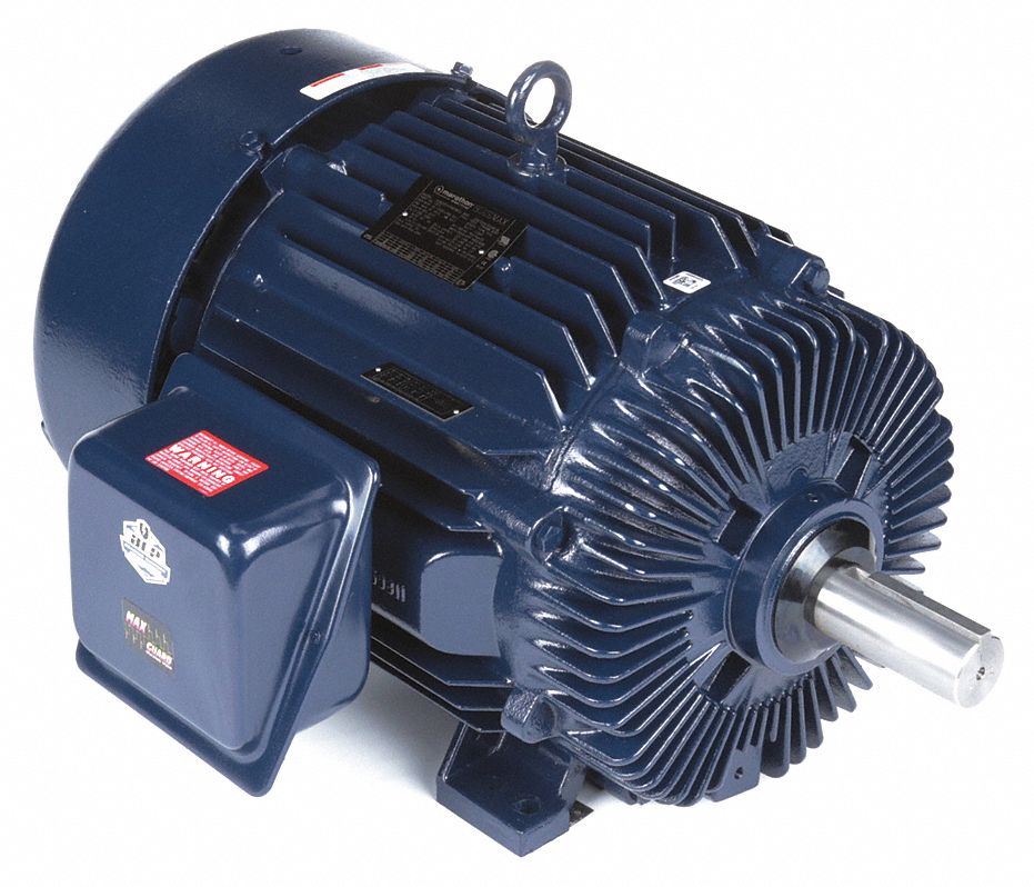 MARATHON MOTORS, Totally Enclosed Fan-Cooled, Rigid Base Mount, Vector ...