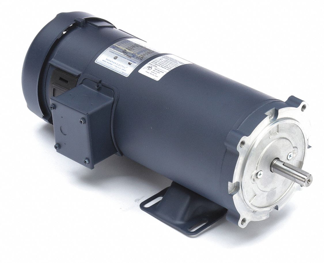 MARATHON MOTORS, 1 1/2 HP, 1,750 Nameplate RPM, DC Permanent Magnet ...