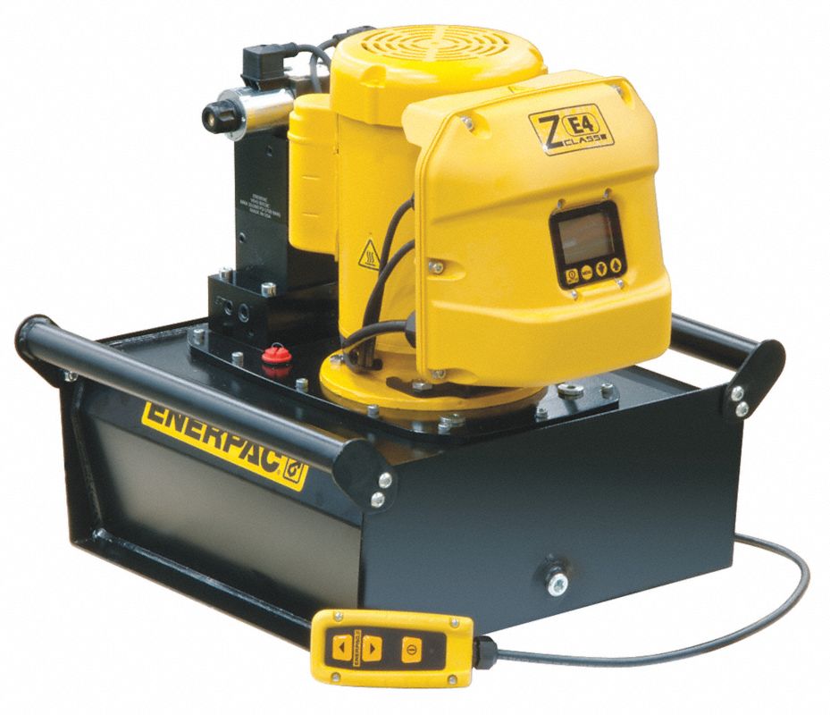 ENERPAC Bomba Hidráulica de Eléctrico con Válvula de Control de Control ...