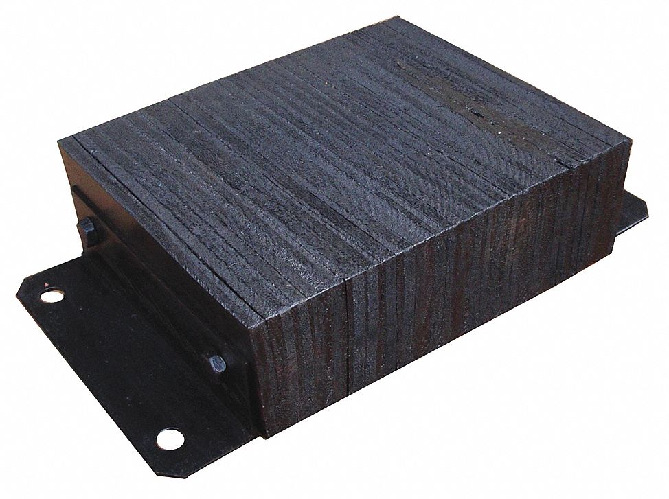 Rectangular, 12 in x 14 1/2 in x 4 1/2 in, Dock Bumper - 26W575|26W575 ...
