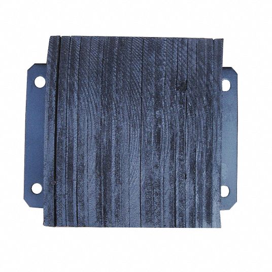Rectangular, 12 in x 10 1/2 in x 6 in Bumper, Dock Bumper - 26W585 ...