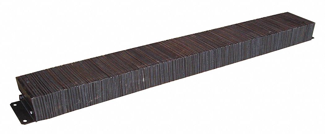 Rectangular, 12 in x 92 1/2 in x 6 in Bumper, Dock Bumper - 26W590 ...