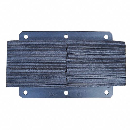 Rectangular, 20 in x 7 1/2 in x 6 in Bumper, Dock Bumper - 26W595 ...
