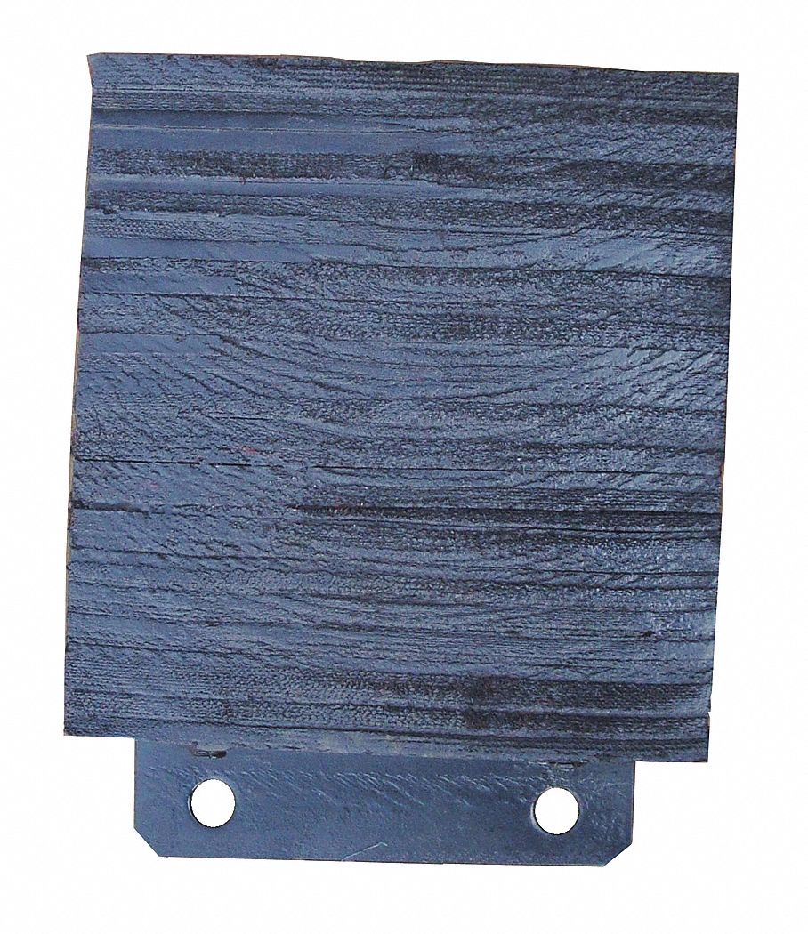 Rectangular, 10 in x 8 1/2 in x 4 1/2 in Bumper, Dock Bumper - 26W603 ...