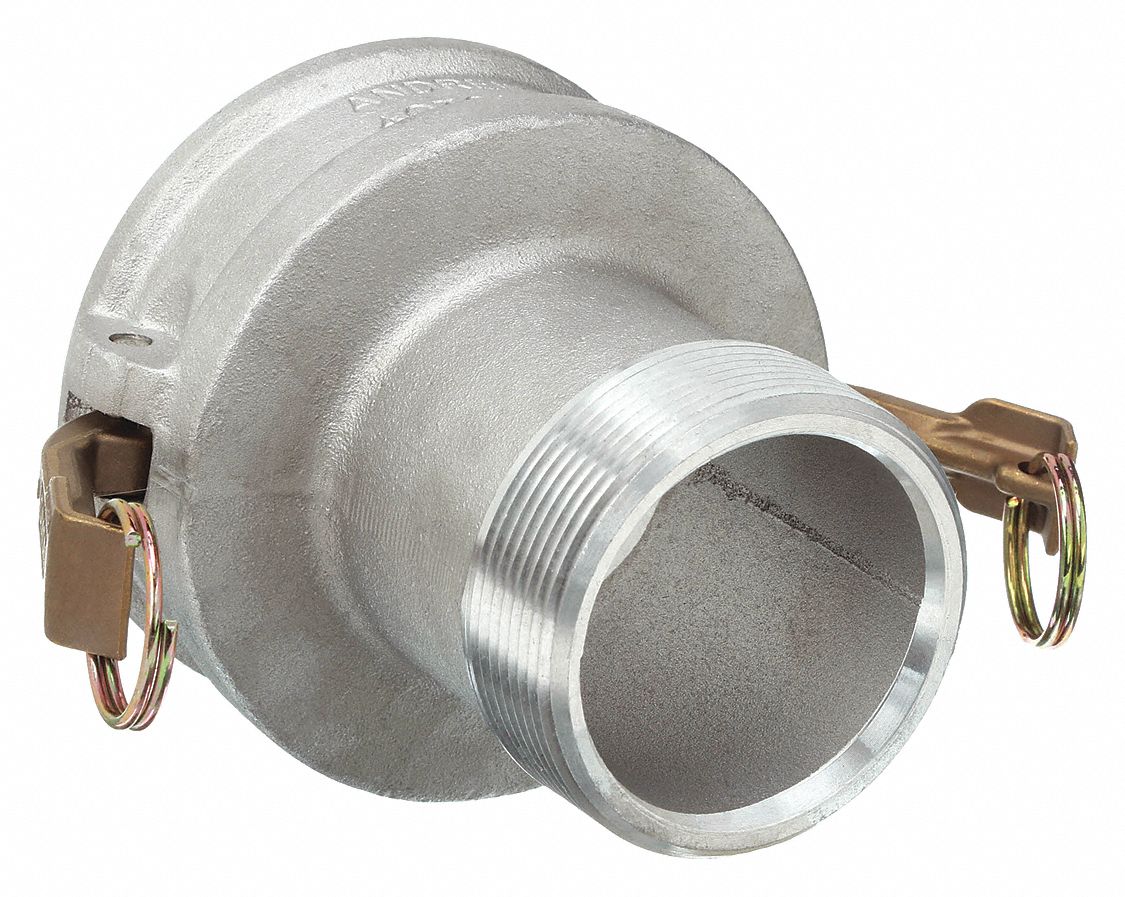 4 in Coupling Size, 3 in Hose Fitting Size, Cam and Groove Coupling ...