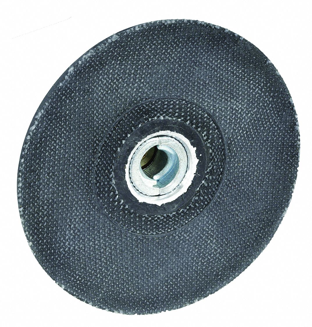 3 in TR Disc Backup Pad, 1/4 in Straight Shaft Back Mount, 20,000 Max ...