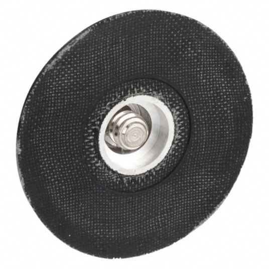 3 in TS Disc Backup Pad, 1/4 in Straight Shaft Back Mount, 20,000 Max ...