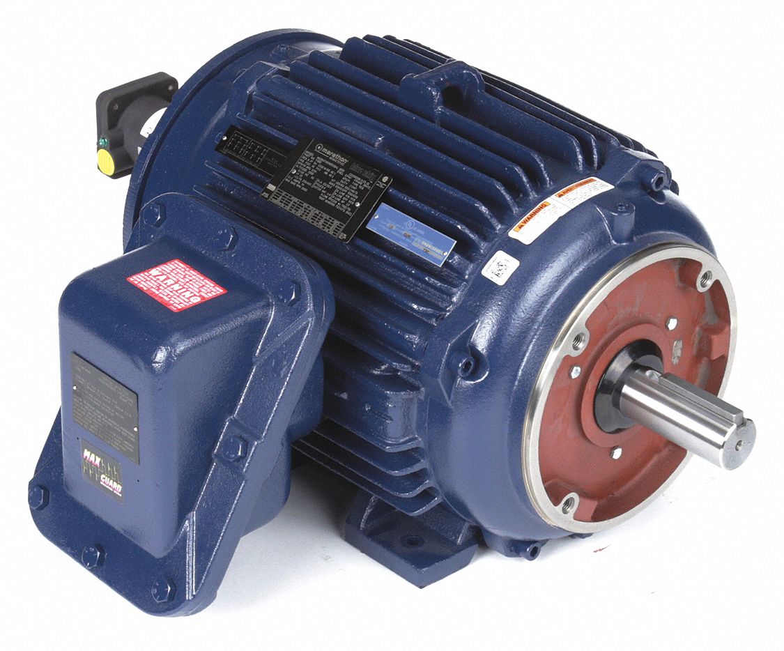 Vector Motor, 20 HP, Speed Range 2000:1 CT, Nameplate RPM 1775, Max ...