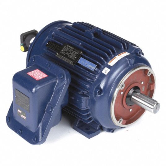 Vector Motor, 20 HP, Speed Range 2000:1 CT, Nameplate RPM 1775, Max ...
